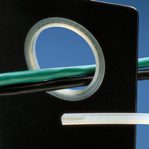 Panduit GES99F-A-C0 Solid Wall Grommet Edging with Adhesive, Weather ...