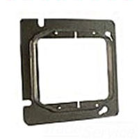 Raco 820 4-11/16" Square Mud-Ring, For 2 Devices, Raised 1-1/4" | OneSource Distributors